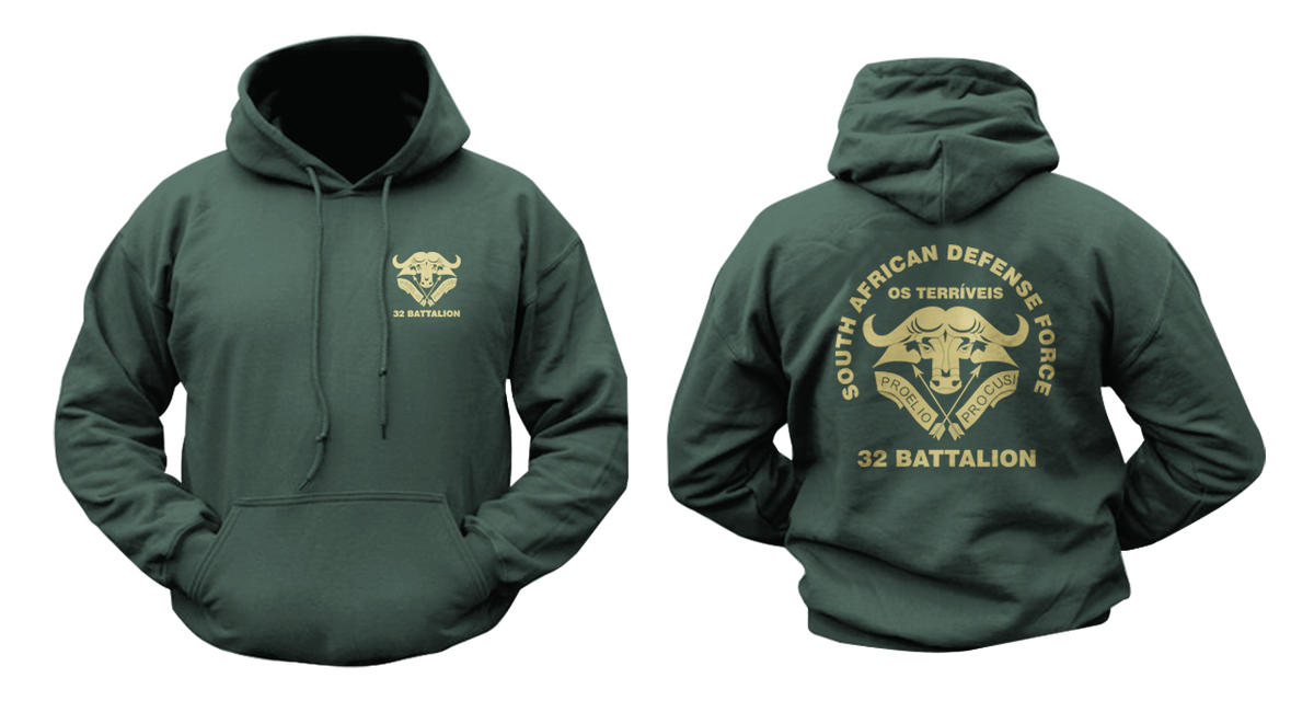 South African Army 32 Buffalo Battalion Hoodie Sweatshirt – SupremaShirt