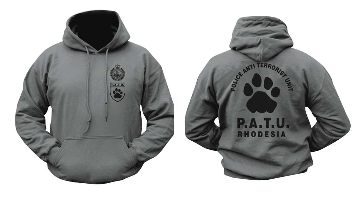 Rhodesia PATU BSAP Police Anti Terrorist Unit Hoodie – SupremaShirt