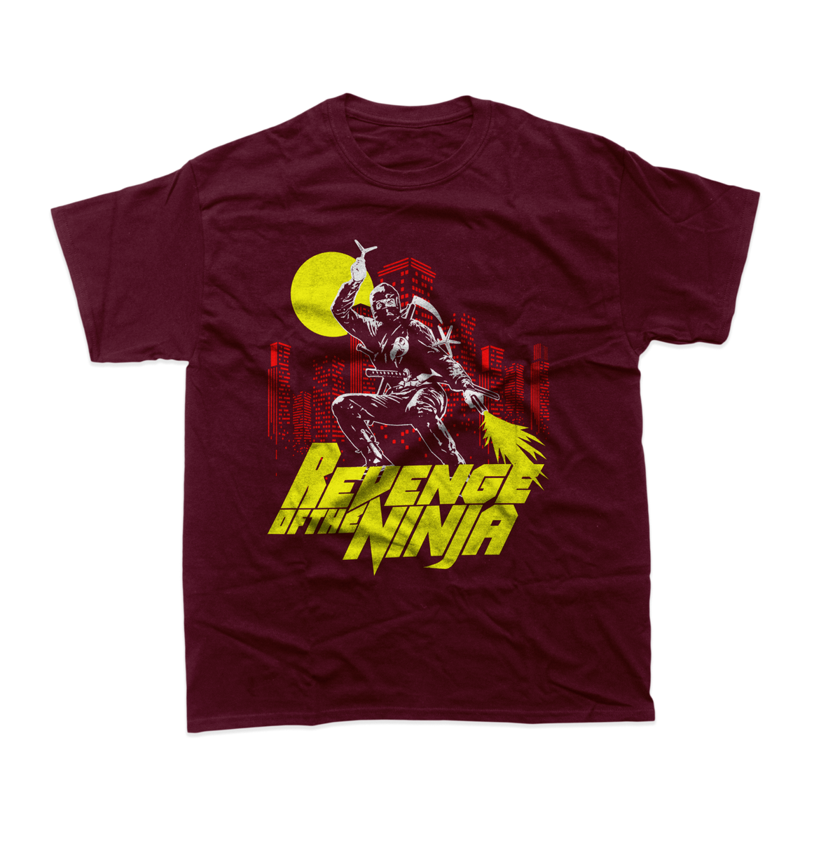 Revenge of the Ninja T-Shirt – Classic 1983 Martial Arts Movie Tribute ...