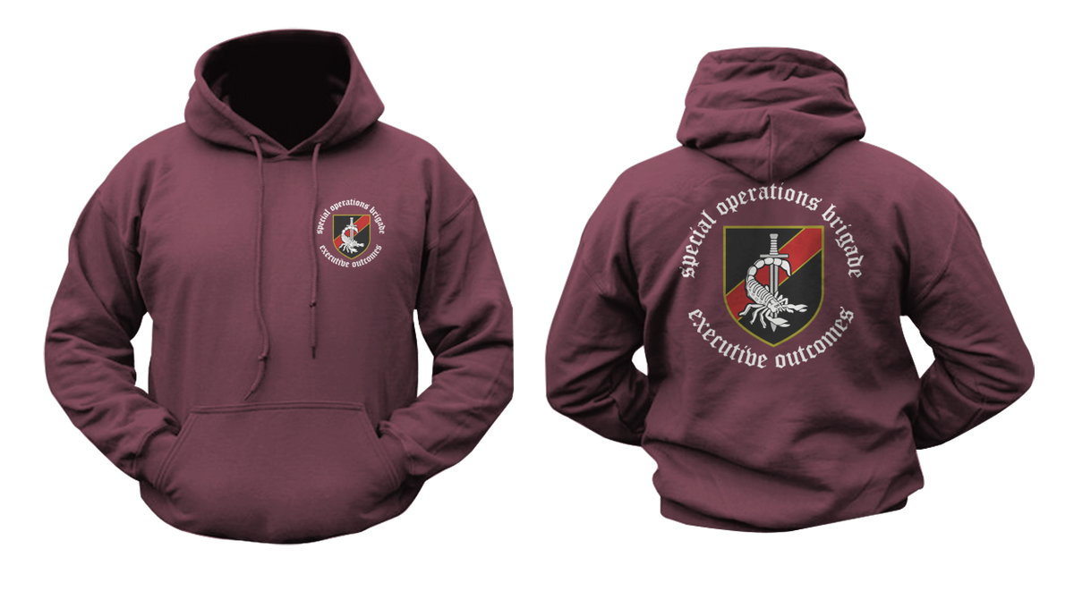 Executive Outcomes Scorpio South Africa Mercenaries Hoodie Sweatshirt ...