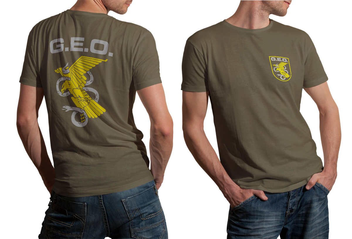 Spain National Police Tactical Unit Special Forces Swat GEO T-shirt ...